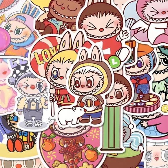 Design | Labubu 10ct Random Sticker Assortment | Poshmark